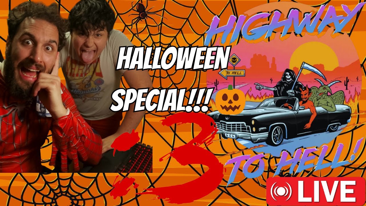 HAPPY HALLOWEEN! STREAMING SCARY GAMES/VIDEOS FOR 7 HOURS! I'M SO ...