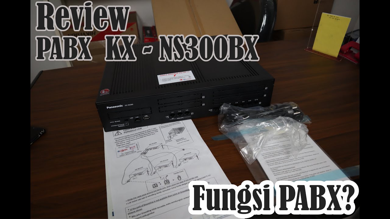 Review PABX KX-NS300BX - YouTube