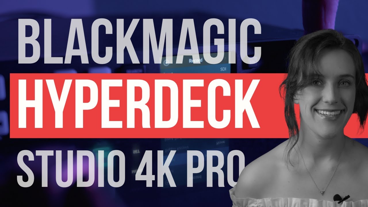 First Look at the Blackmagic Design HyperDeck Studio 4K Pro - YouTube