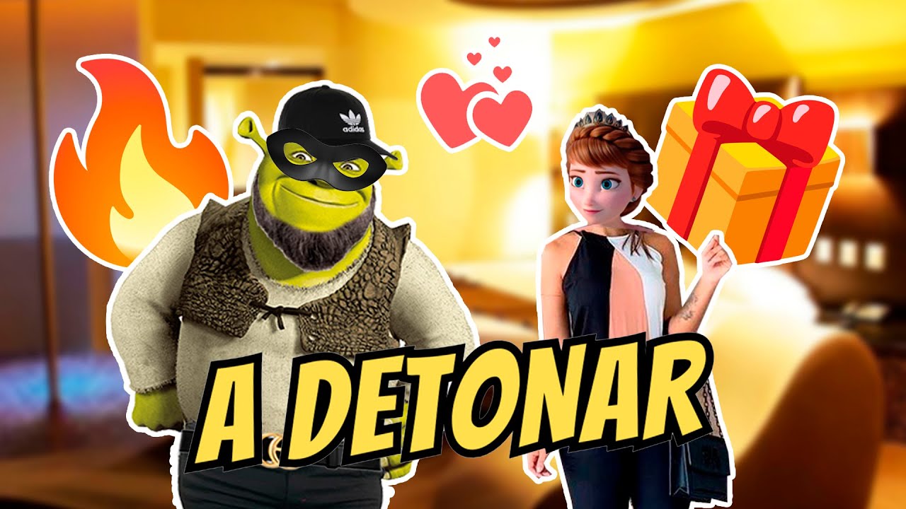 Shrek lleva a un M0TEL a la Maestra del Iker I Compa Shrek - YouTube