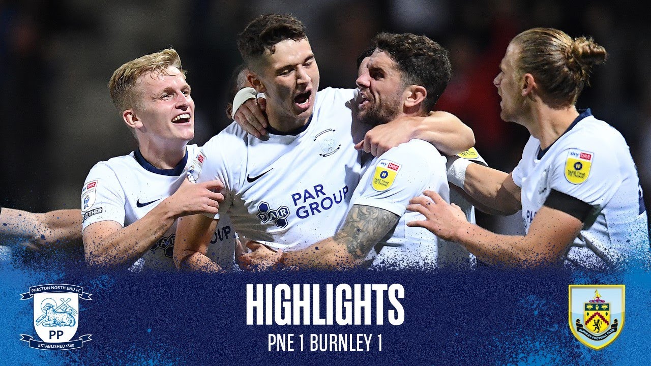 Highlights Pne 1 Burnley 1 Youtube