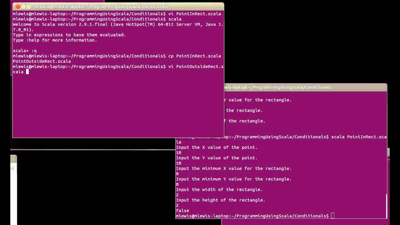 Boolean Operators (using Scala) - YouTube