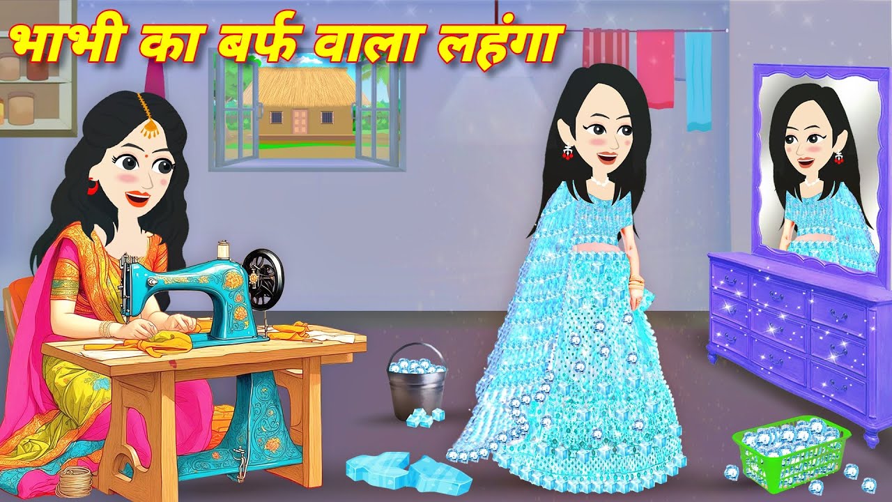 Jadui Kahaniya | बर्फ वाला लेहंगा Lahanga jadui lehanga | Jadui Story ...