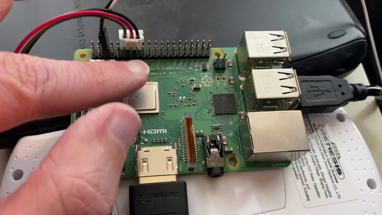 Arcade1Up power and volume on Raspberry Pi 3 with GPIO - YouTube