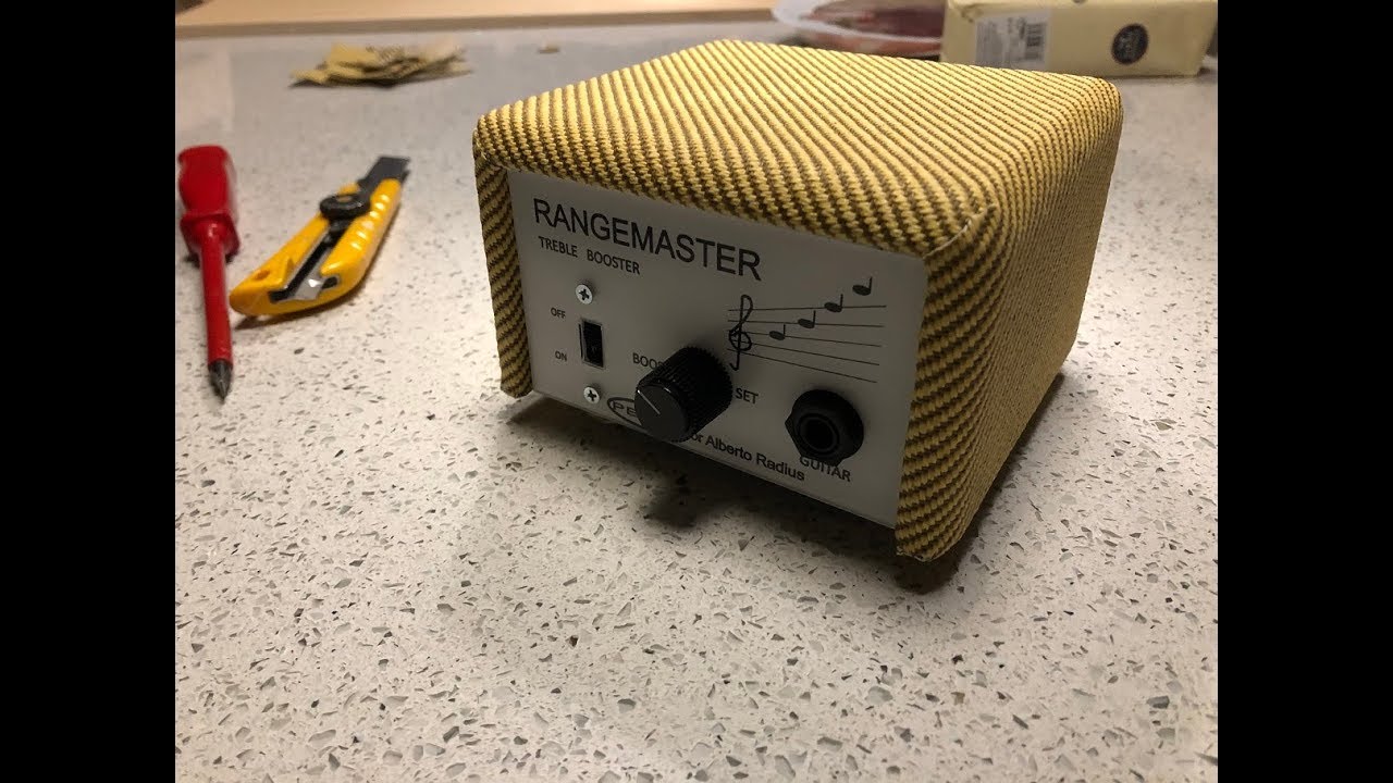 How to build a Rangemaster GUITAR PEDAL for Alberto Radius. PETER 2019 ...