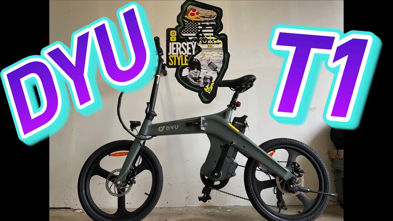 DYU T1 PORTABLE EBIKE - YouTube