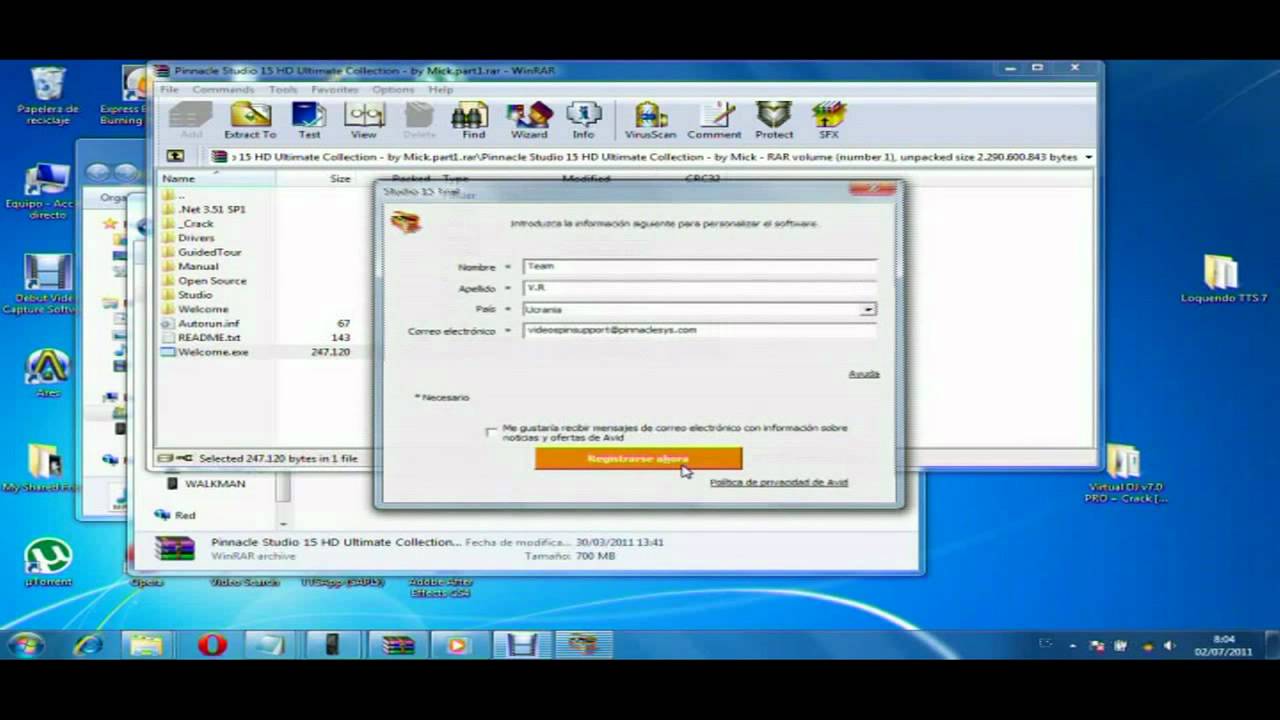 instalar Pinnacle Studio 15 HD en Windows 7 [www.TutoSBOUR.com.nu] HD ...