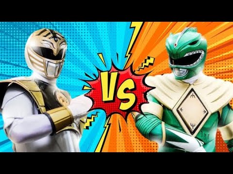 White Ranger vs Green Ranger (Original Song) Music Video - YouTube