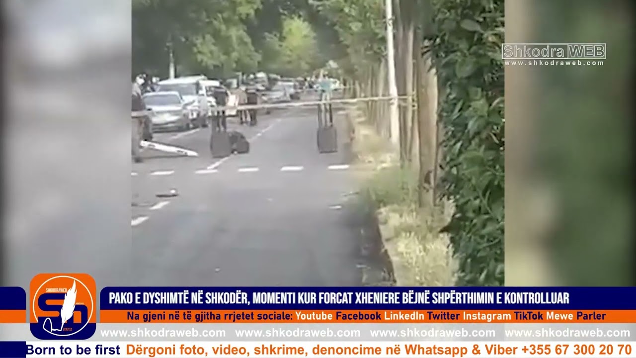 ShkodraWeb | Pako e dyshimtë në lagjen "Vojo Kushi" në Shkodër, policia ...