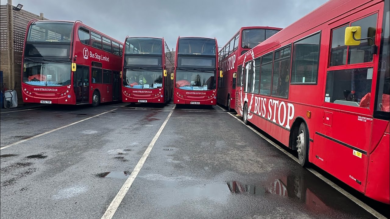 *830 Subscriber special*Tour Of the 1st Bustop Bus Depot(With Special ...