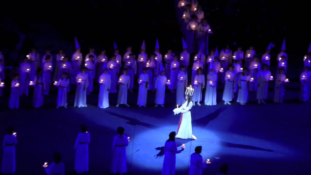 Stockholms Luciakonsert 2010 Globen - YouTube