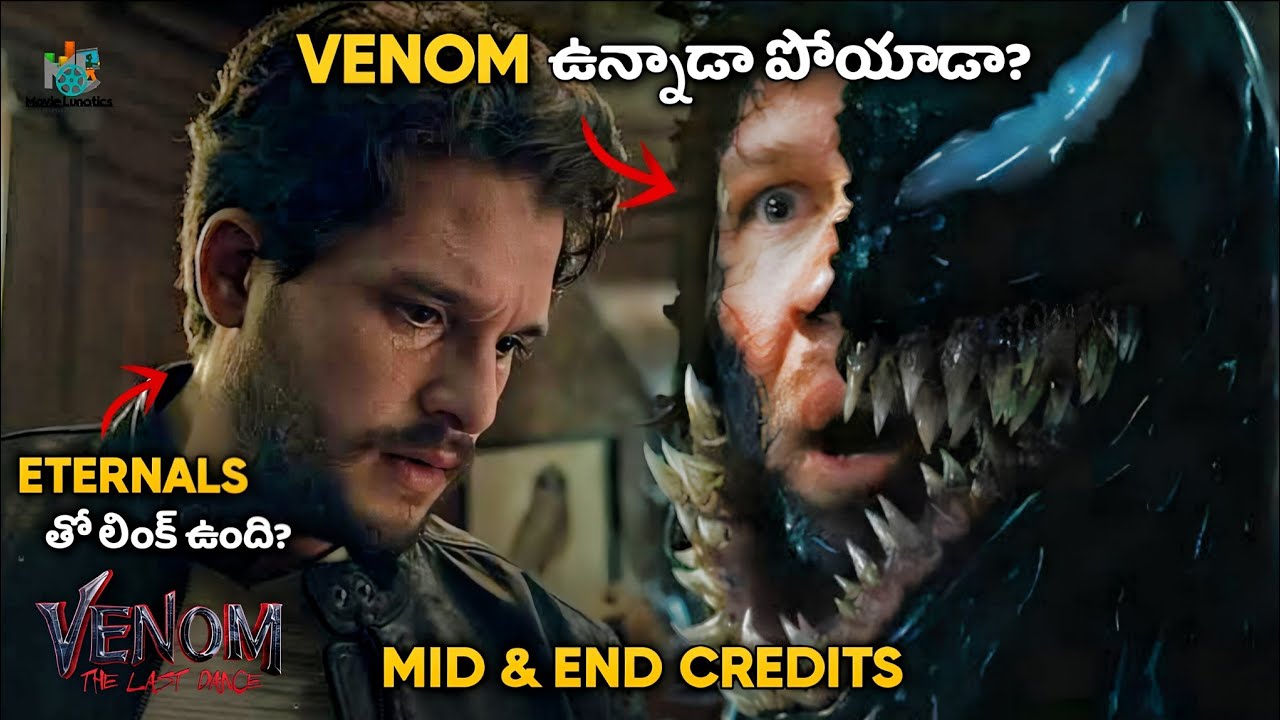 Venom: The Last Dance Mid & End Credits Explained in Telugu | Venom 3 ...