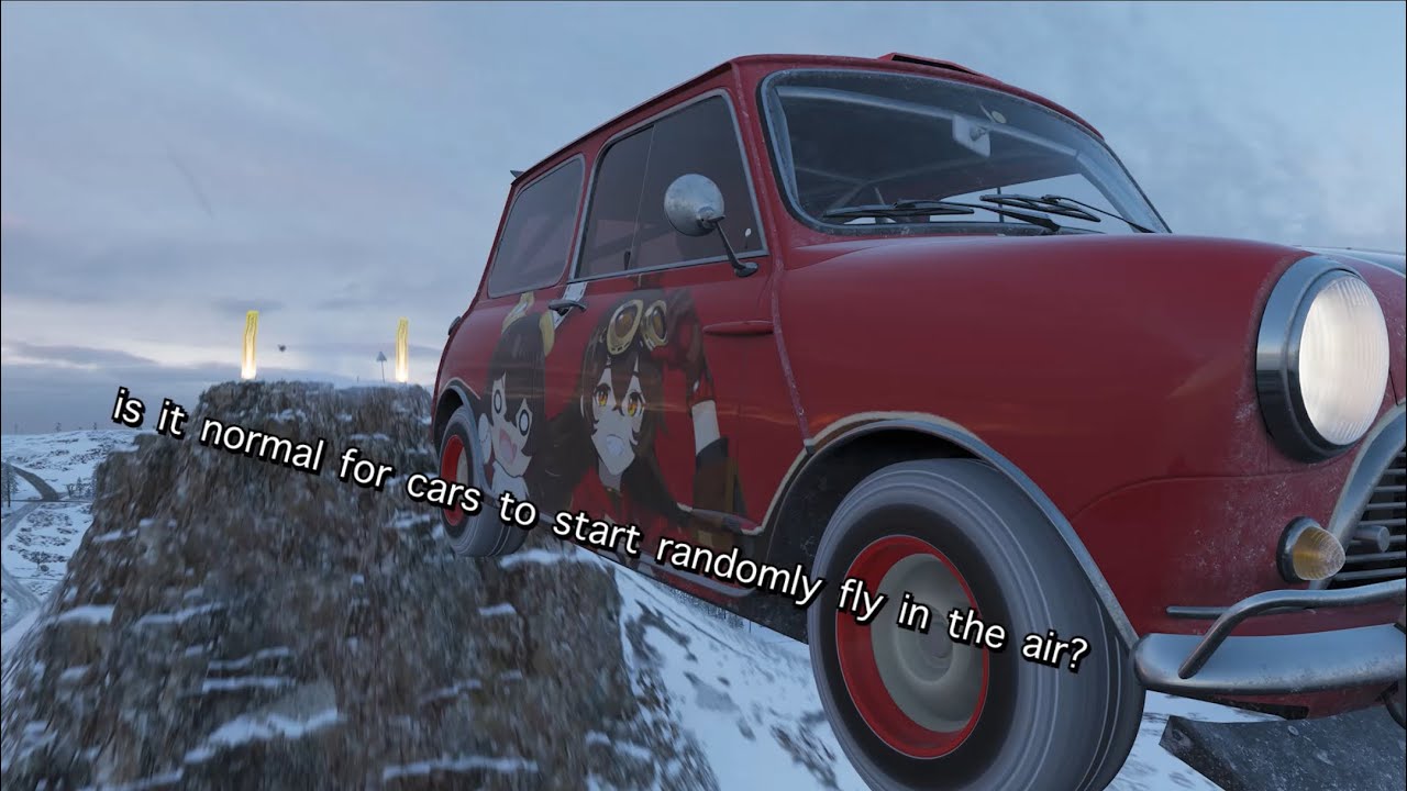 a normal forza horizon video (Cursed Anime Cars: Rally Cars) - YouTube
