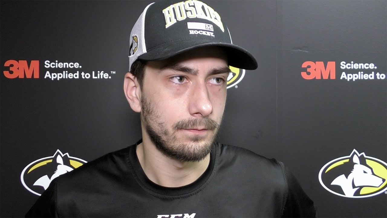 Parker Saretsky St. Thomas Postgame - YouTube