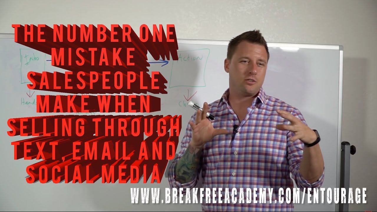The Number One Mistake The Salespeople Make When Selling Through Text ...