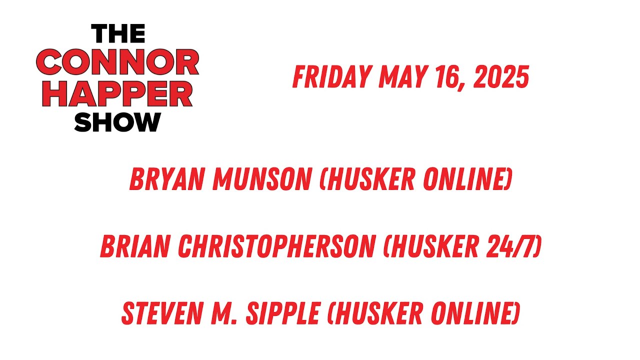 Rivalry Weekend Begins // The Connor Happer Show // 5-16-25 - YouTube