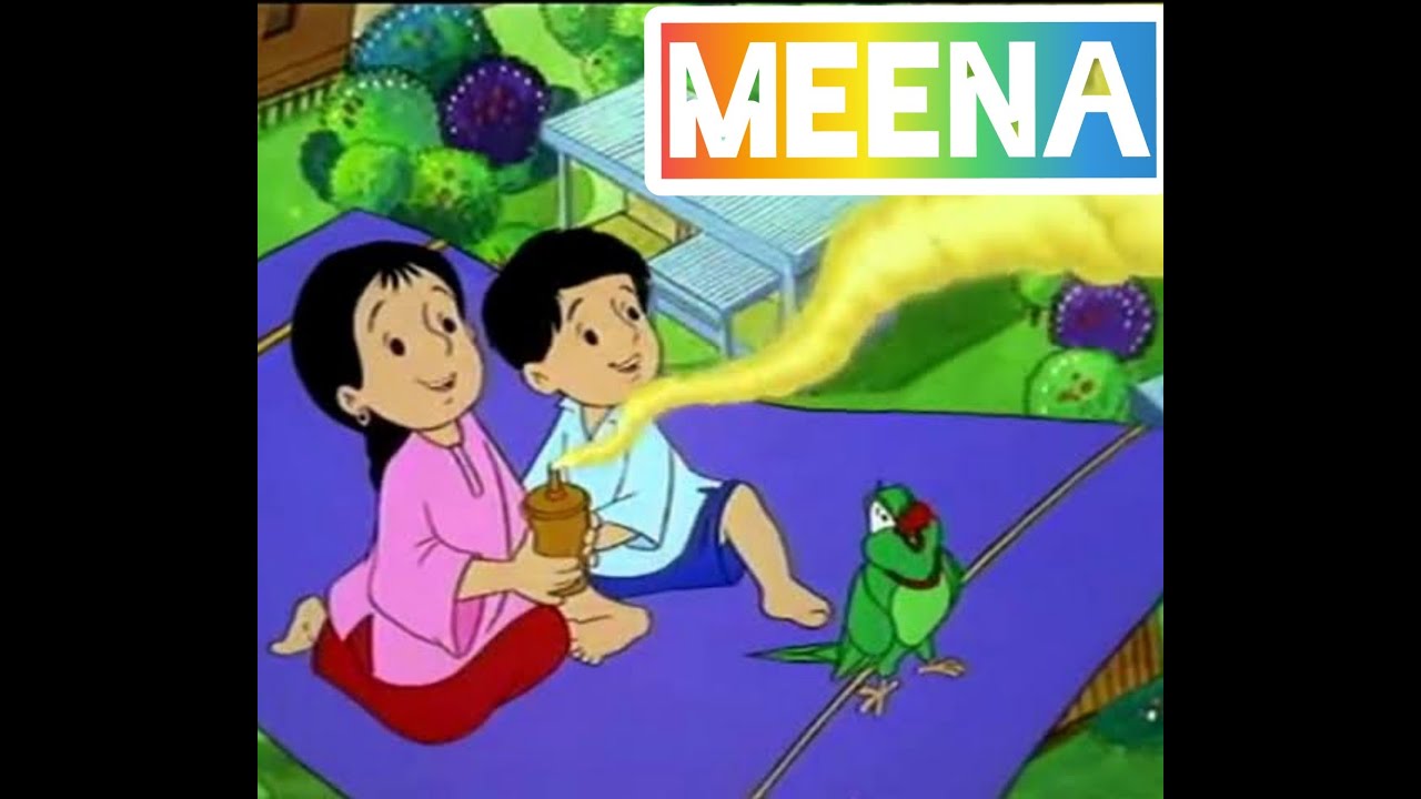 Meena Cartoon ||Title Song (Hindi) ||😍😇 - YouTube