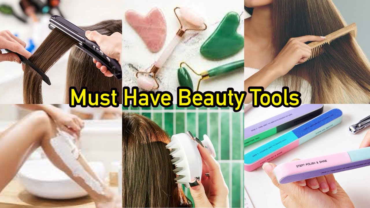 10 Beauty Tools Every Girl Must Have | Guasga, Scalp Massager ...