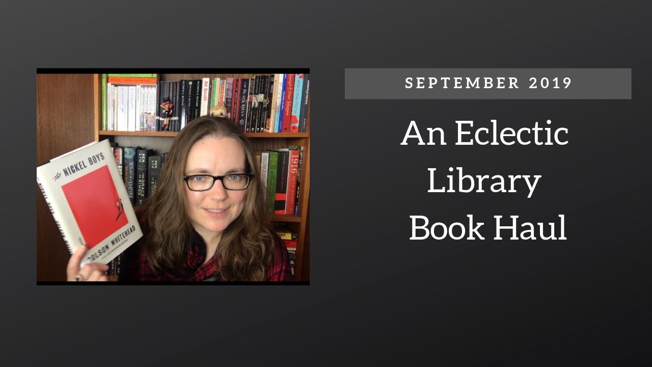 An Eclectic Library Book Haul 📚 - YouTube