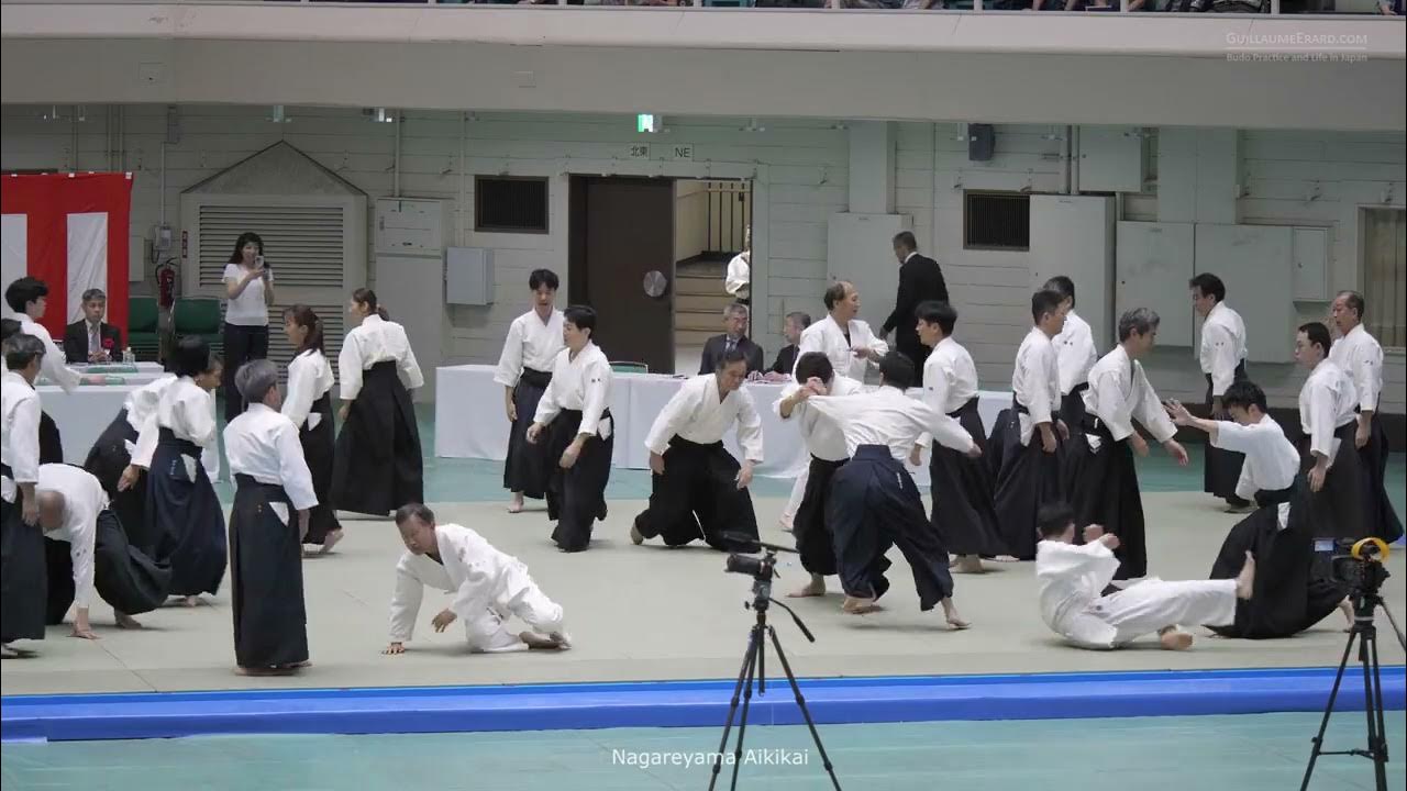 Nagareyama Aikikai - 61st All Japan Aikido Demonstration at the Nippon Budokan - YouTube