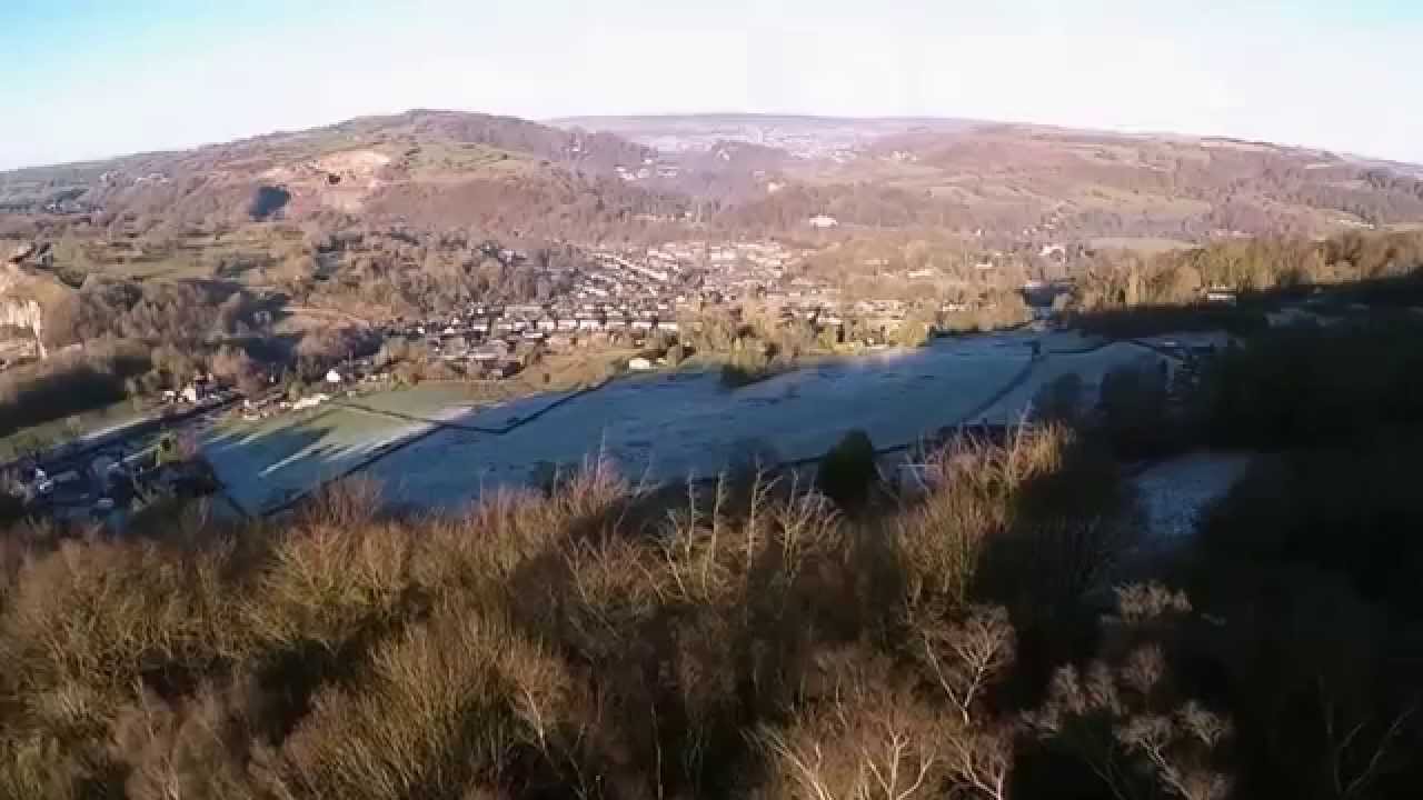 Hexacopter flying at Black Rock, Matlock, Derbyshire - YouTube