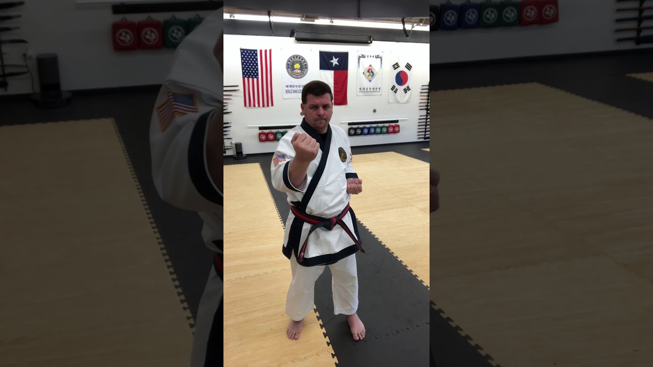 Outside-Inside Block for Tang Soo Do #shorts - YouTube