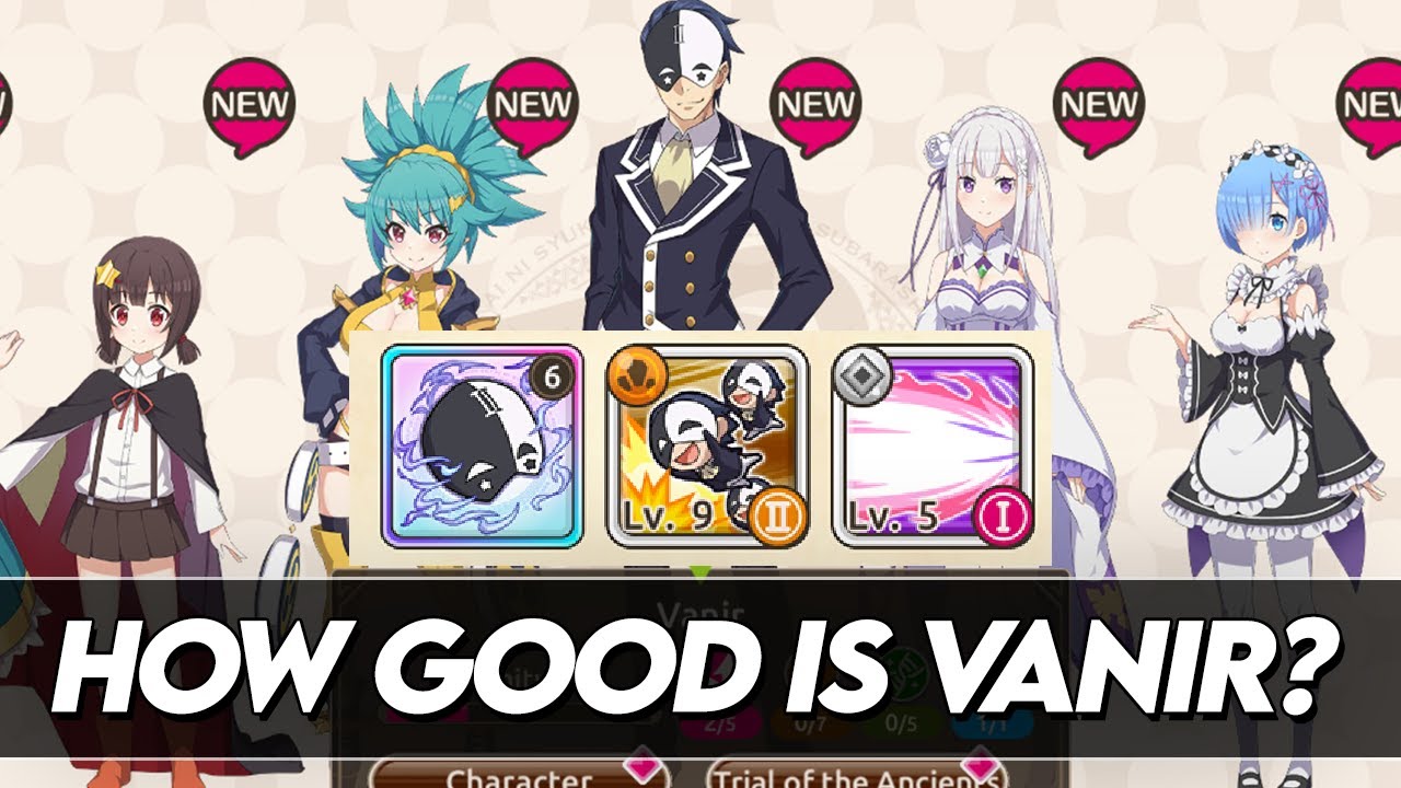 HOW GOOD IS VANIR???? IS HE BUSTED???? KONOSUBA FANTASTIC DAYS - YouTube