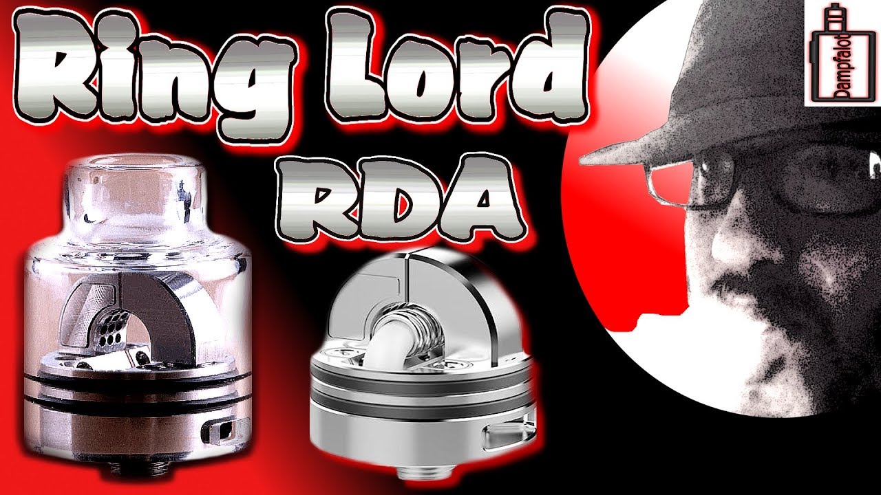 Neue Tornado-Airflow: Ring Lord RDA by HugsVape - YouTube