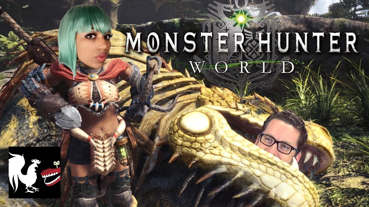 Game Time: Monster Hunter World with Mica Burton | Rooster Teeth - YouTube
