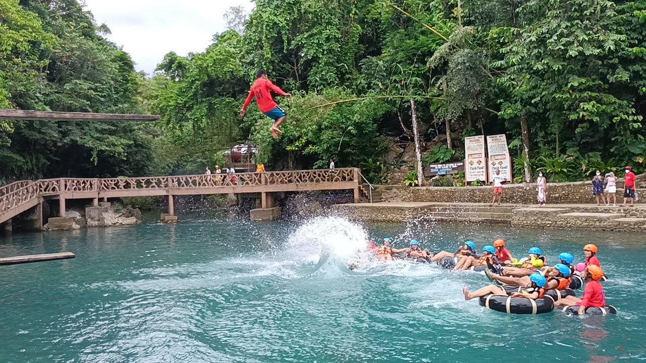 Malumpati Cold Spring I Water Tubbing - YouTube