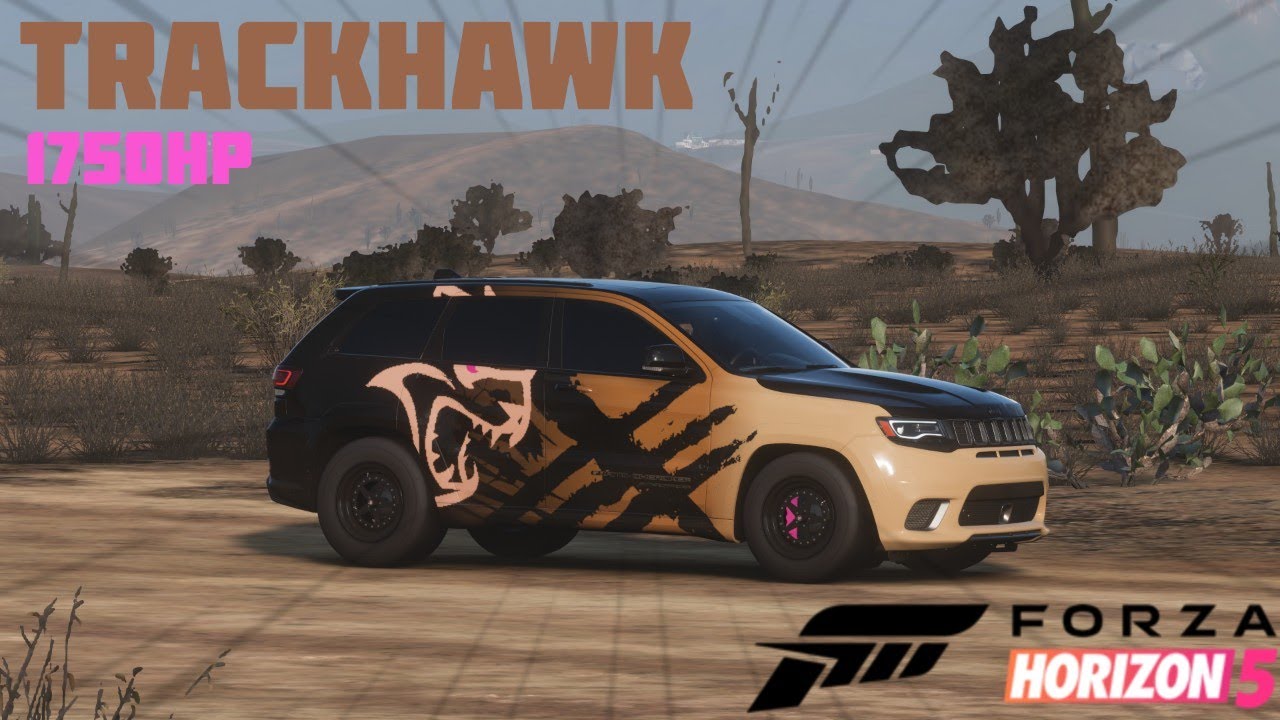 Forza Horizon 5 Jeep Trackhawk Drag Tune! - YouTube