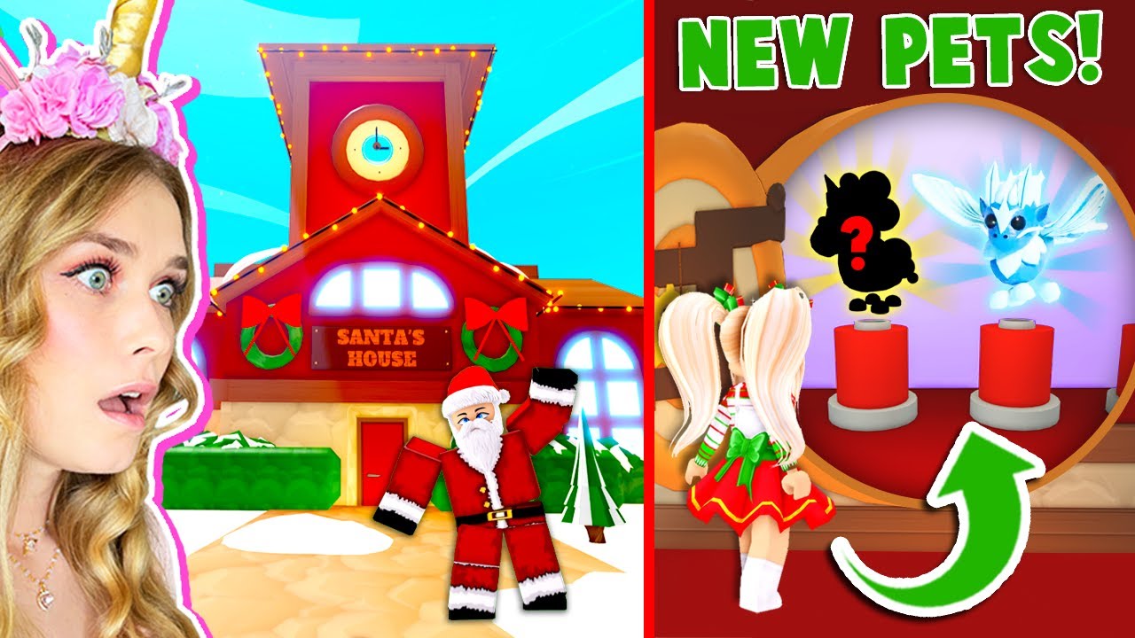 We *UNLOCKED* SANTAS *SECRET* VAULT In Adopt Me! (Roblox) - YouTube