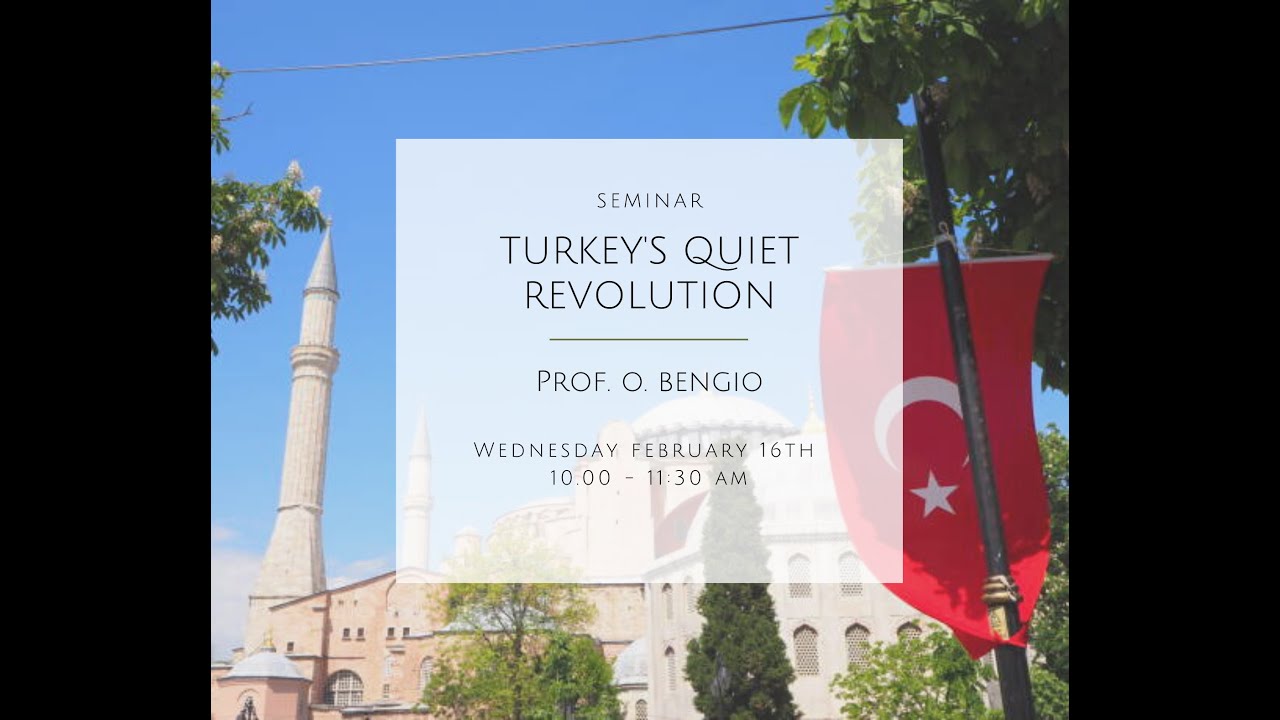 Online Seminar #2: Turkey's Quiet Revolution and its Impact on Israel ...