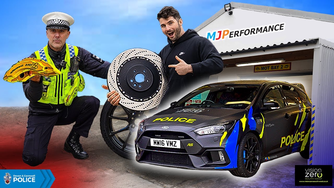 Building a Modified Police Car Ep.5 - BIG BRAKES & ....... - YouTube