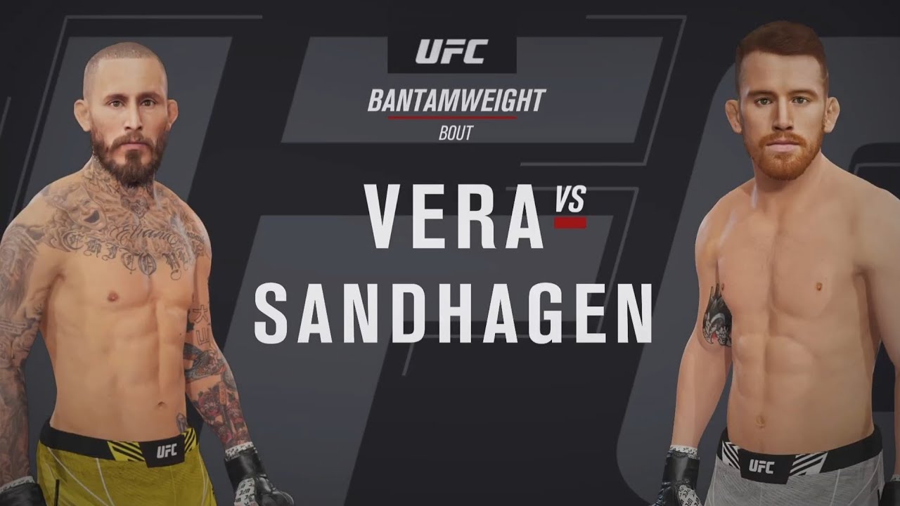 Vera vs. Sandhagen / UFC 4 Fight Sim. - YouTube