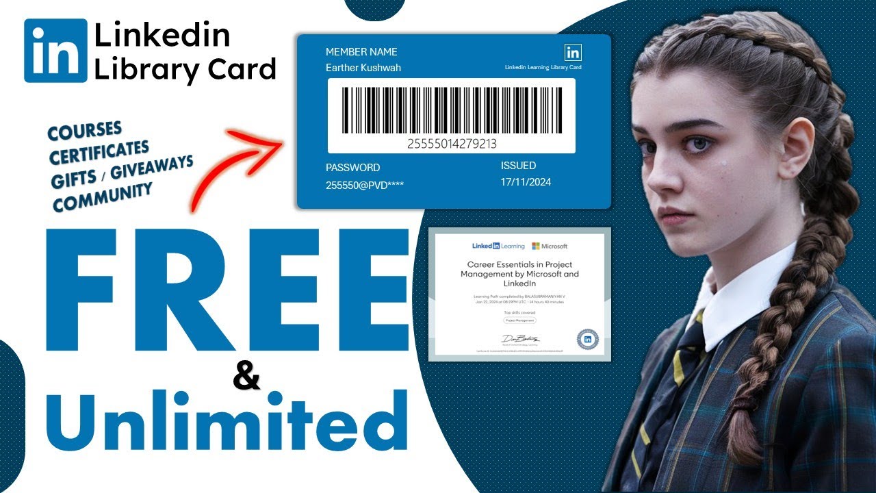 LinkedIn Learning Library Card FREE ACCESS || 🤑 [ 100% FREE ] - YouTube