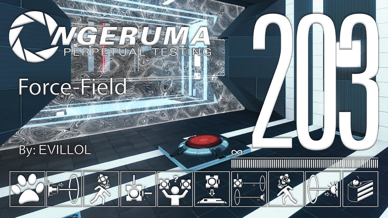"Force-Field" | Perpetual Testing #203 | Portal 2 Community Maps & Mods ...