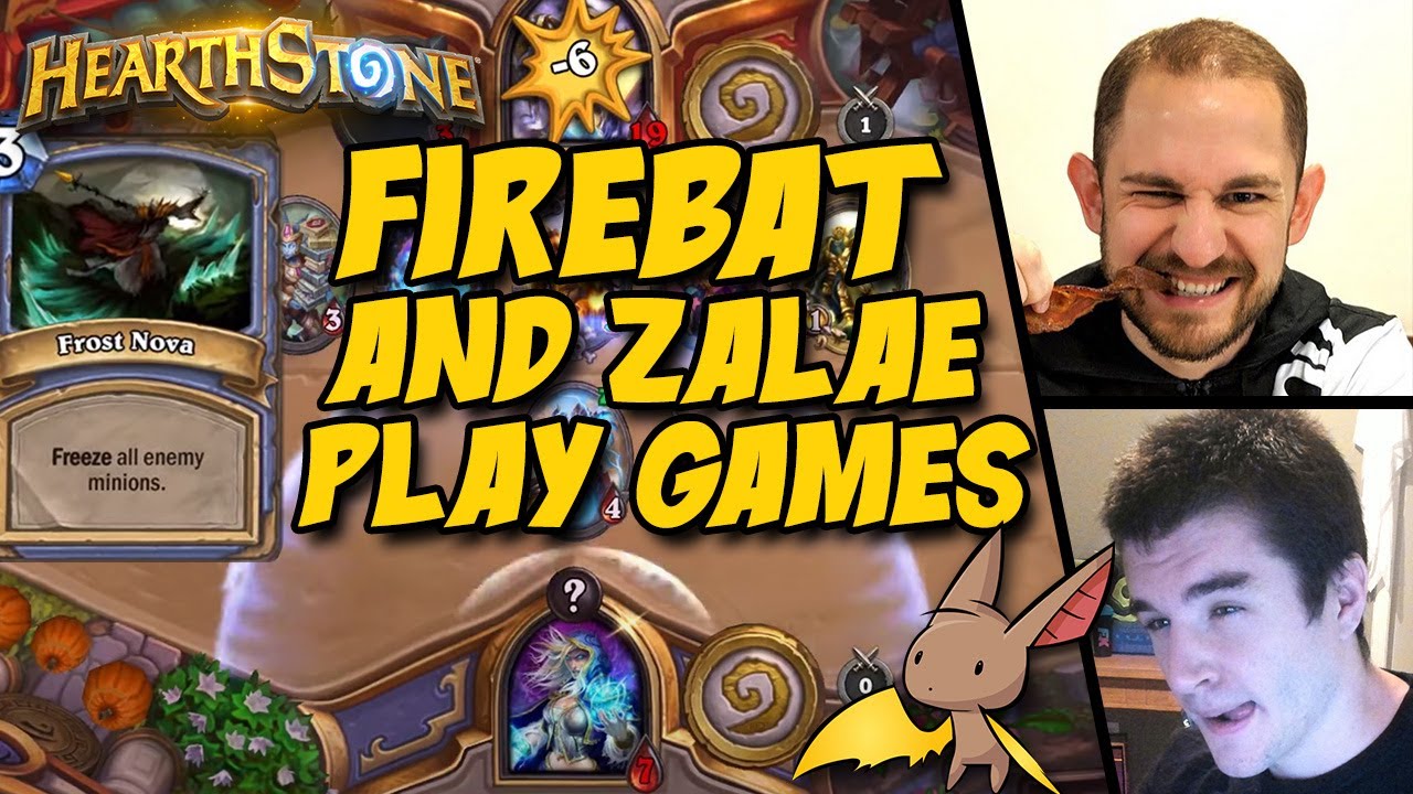 FIREBAT AND ZALAE TOGETHER AGAIN | Hearthstone | Firebat VODs - YouTube