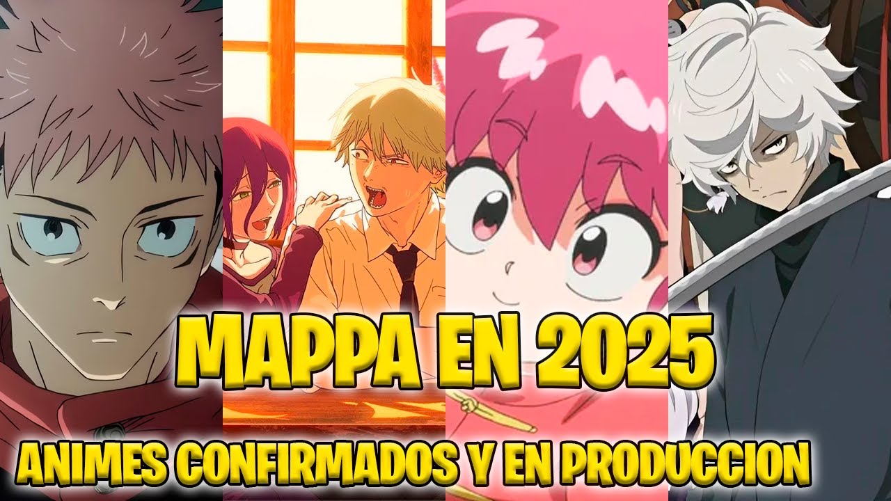 ¿Qué Nos Trae el estudio MAPPA en 2025? Todos los animes Confirmados y ...