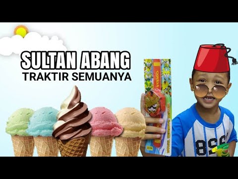 Abang Traktir Semuanya | Ice Cream Corn | Jam Legend Hero | Permen ...