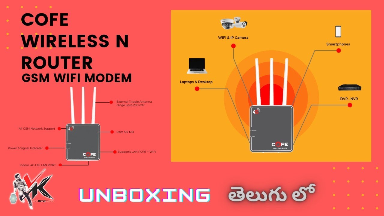4G Wireless N Router || VOLte Calling Facility || Portable GSM SIM ...