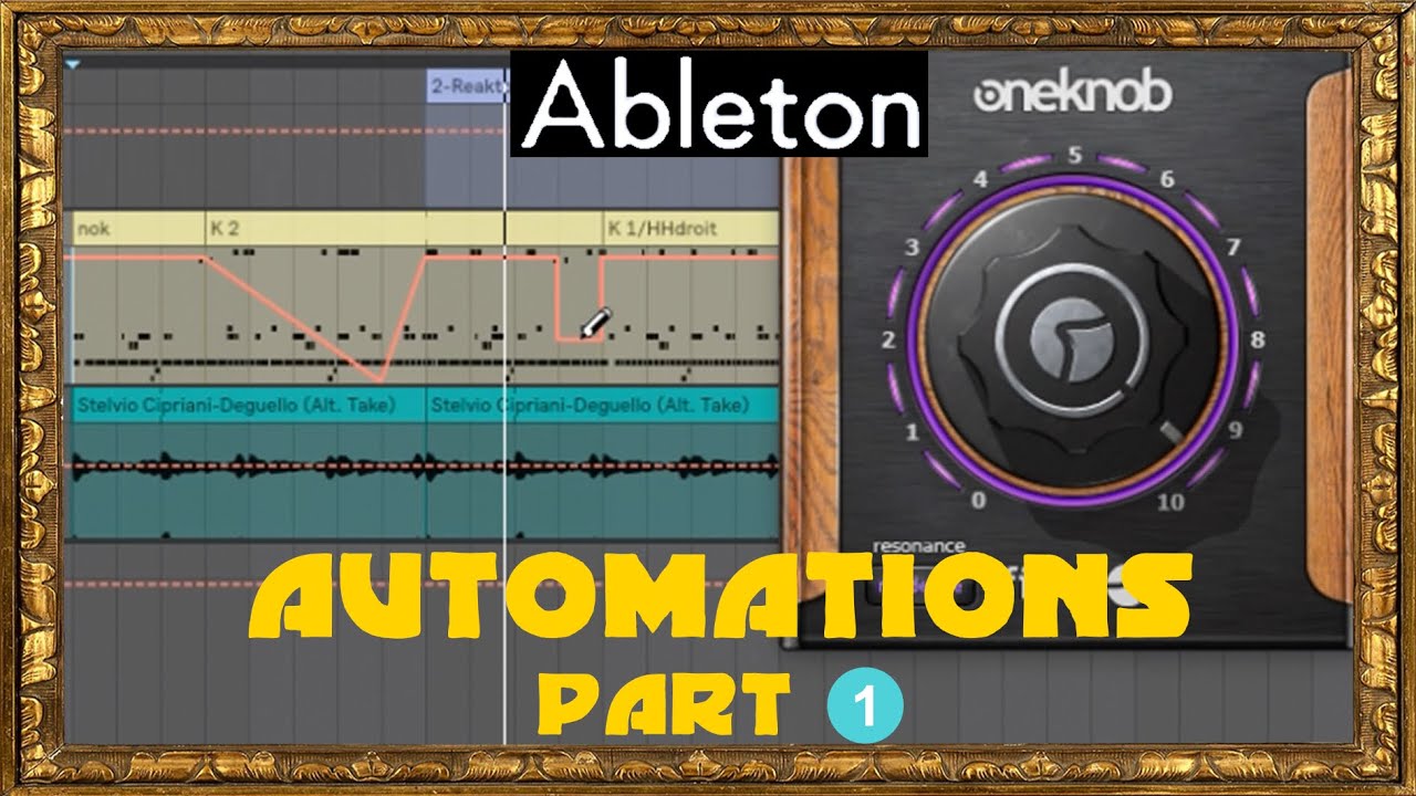 TUTO ABLETON [7] Automations (part 1) - YouTube