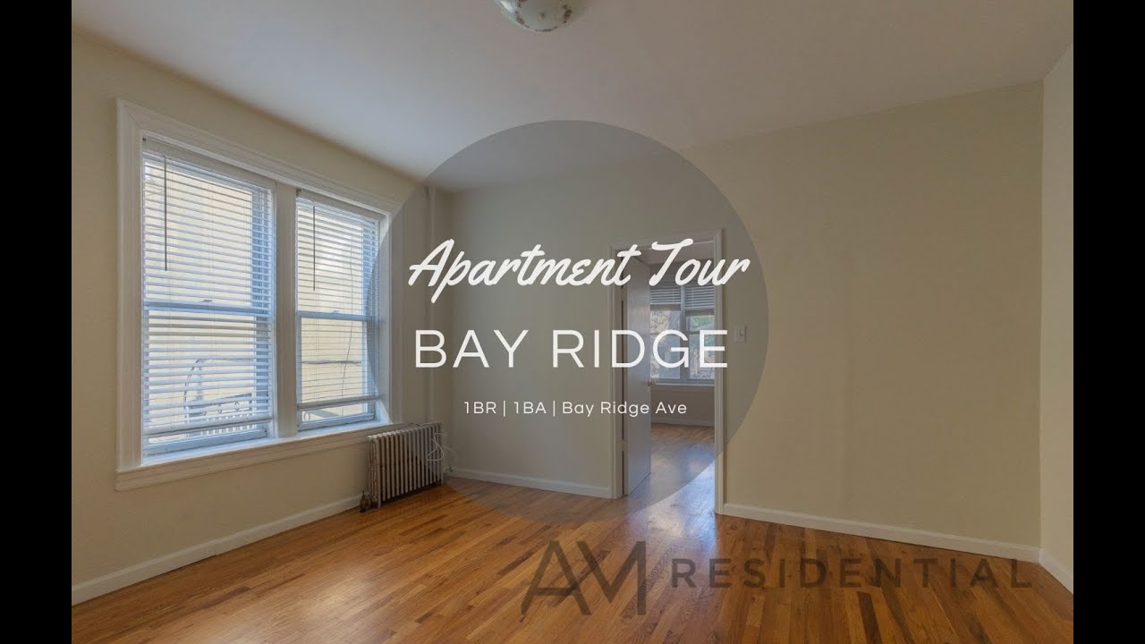 NYC Apartment Tour - 1BR at Bay Ridge Ave, Bay Ridge, Brooklyn - YouTube