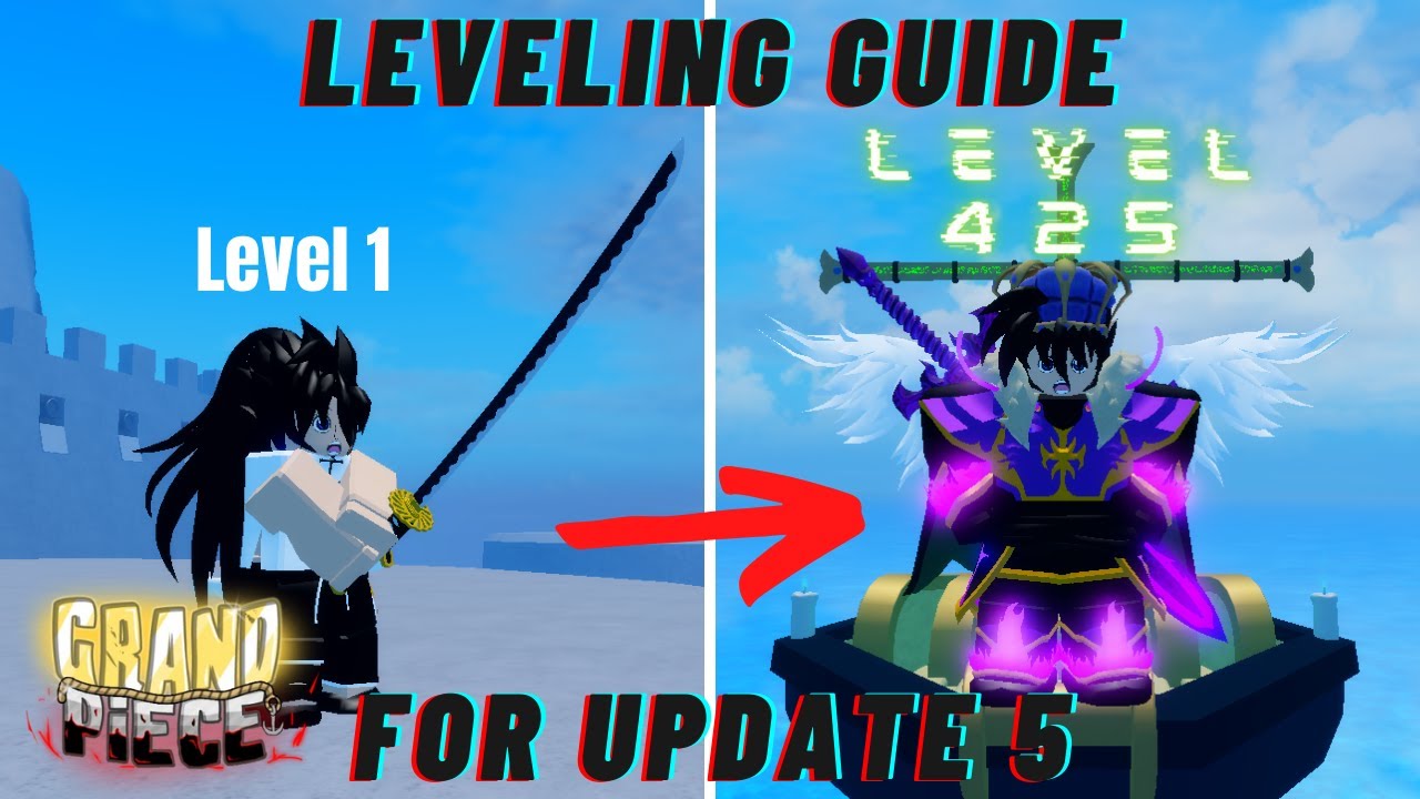 [GPO] Leveling Guide 0-425 For Newbies (For Update 4.9/5) - YouTube