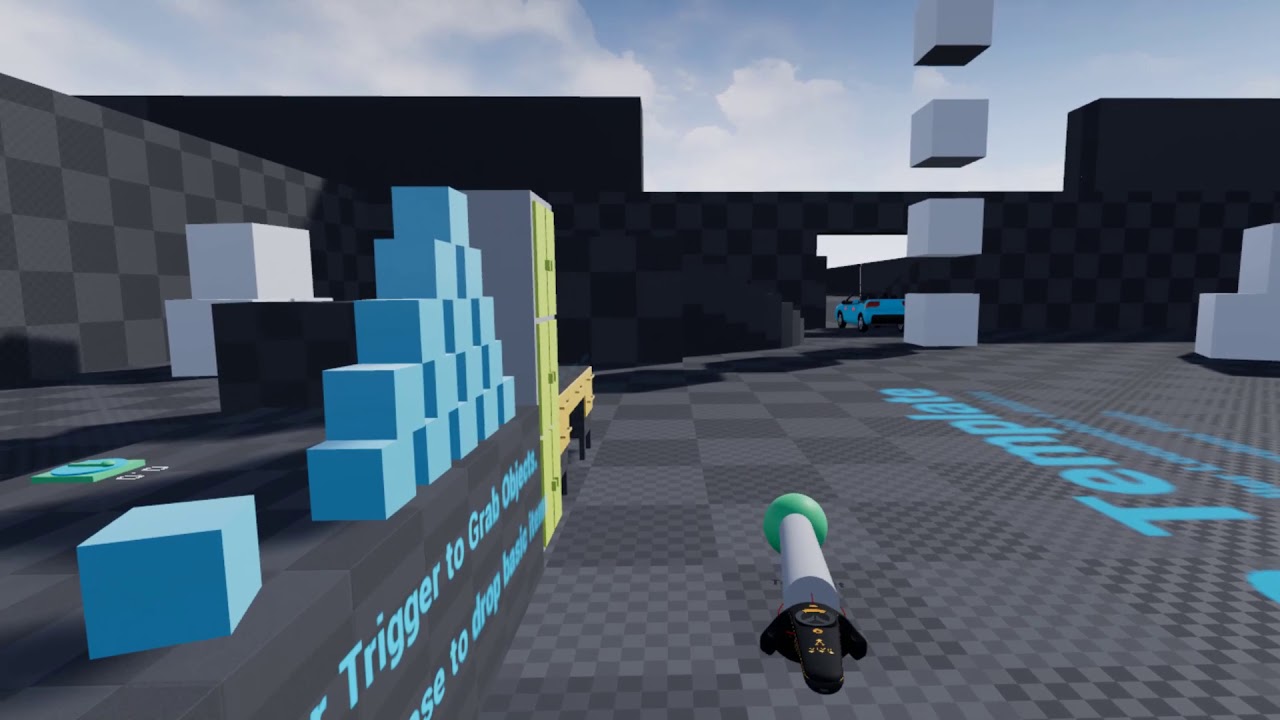 UE4 VR Plugin, testing Gesturing - YouTube