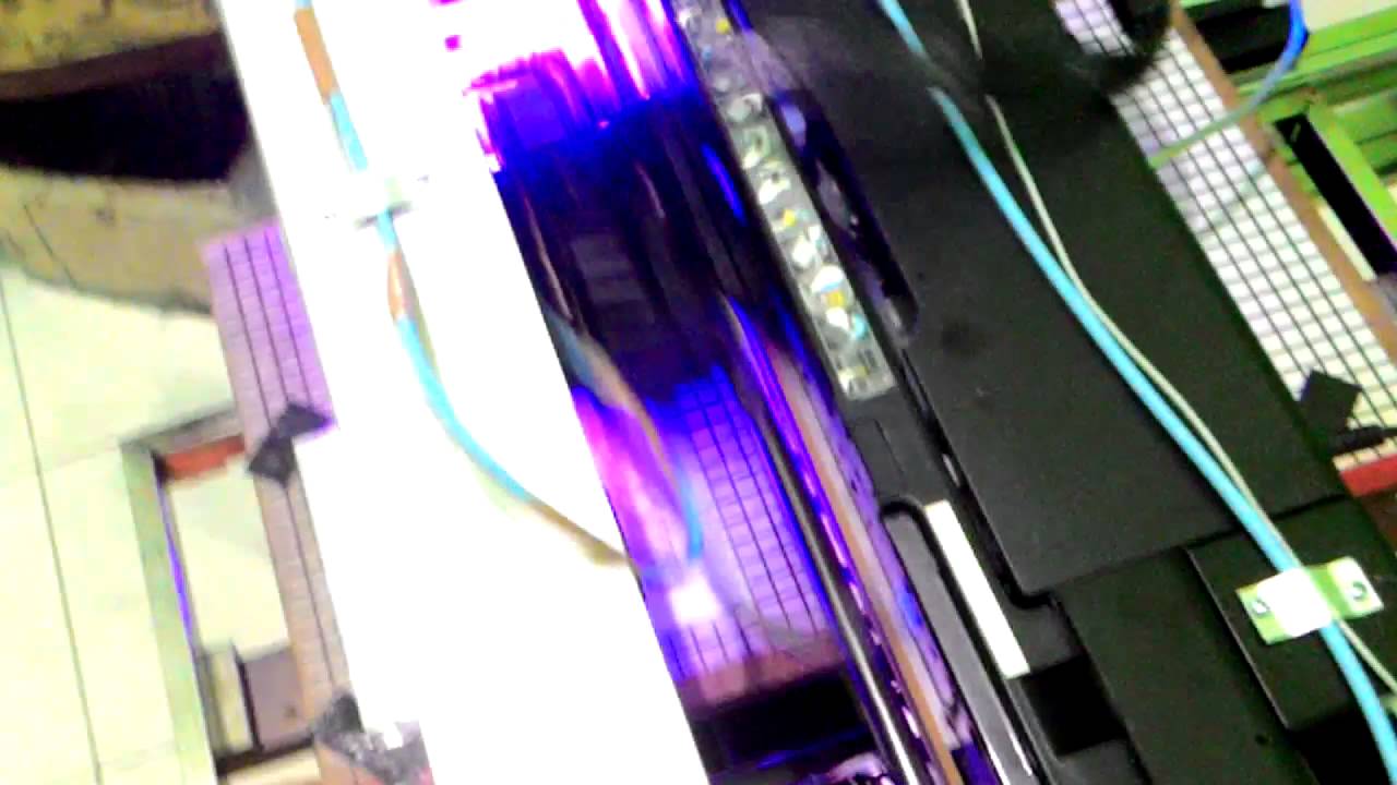 Flatbed UV R2000 print to Acrylic - YouTube