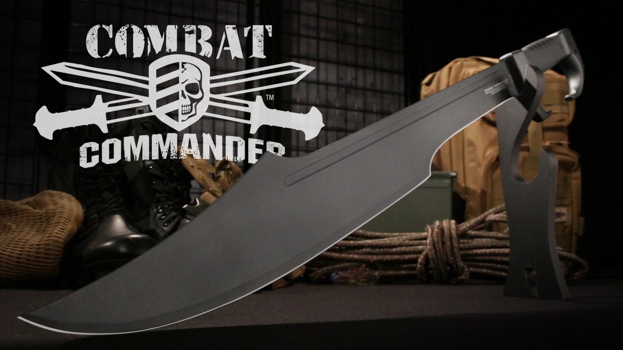 Combat Commander Spartan Sword - YouTube