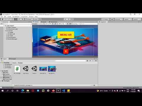 Membuat Game Edukasi (AR) - Media Pembelajaran - Unity 3D - YouTube