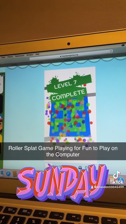 Roller Splat Game for Fun to Play on the Computer - YouTube