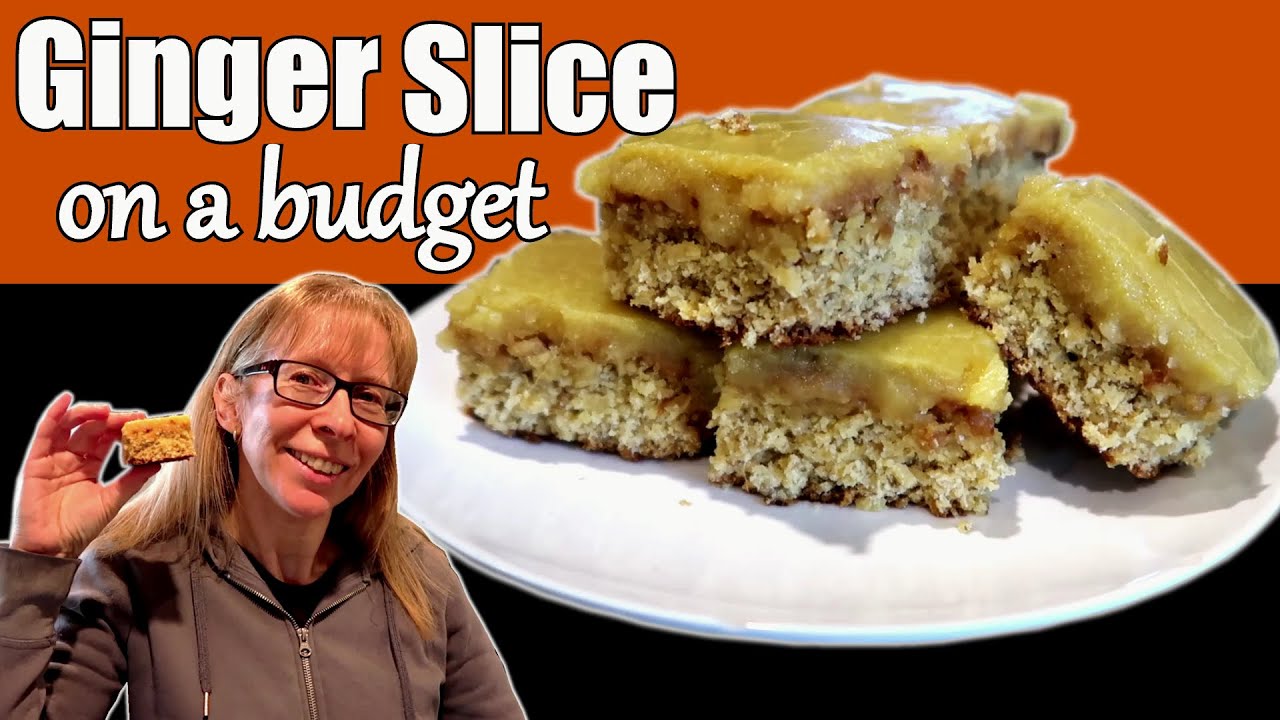 Ginger Slice Recipe / How to Make Ginger Slice - YouTube